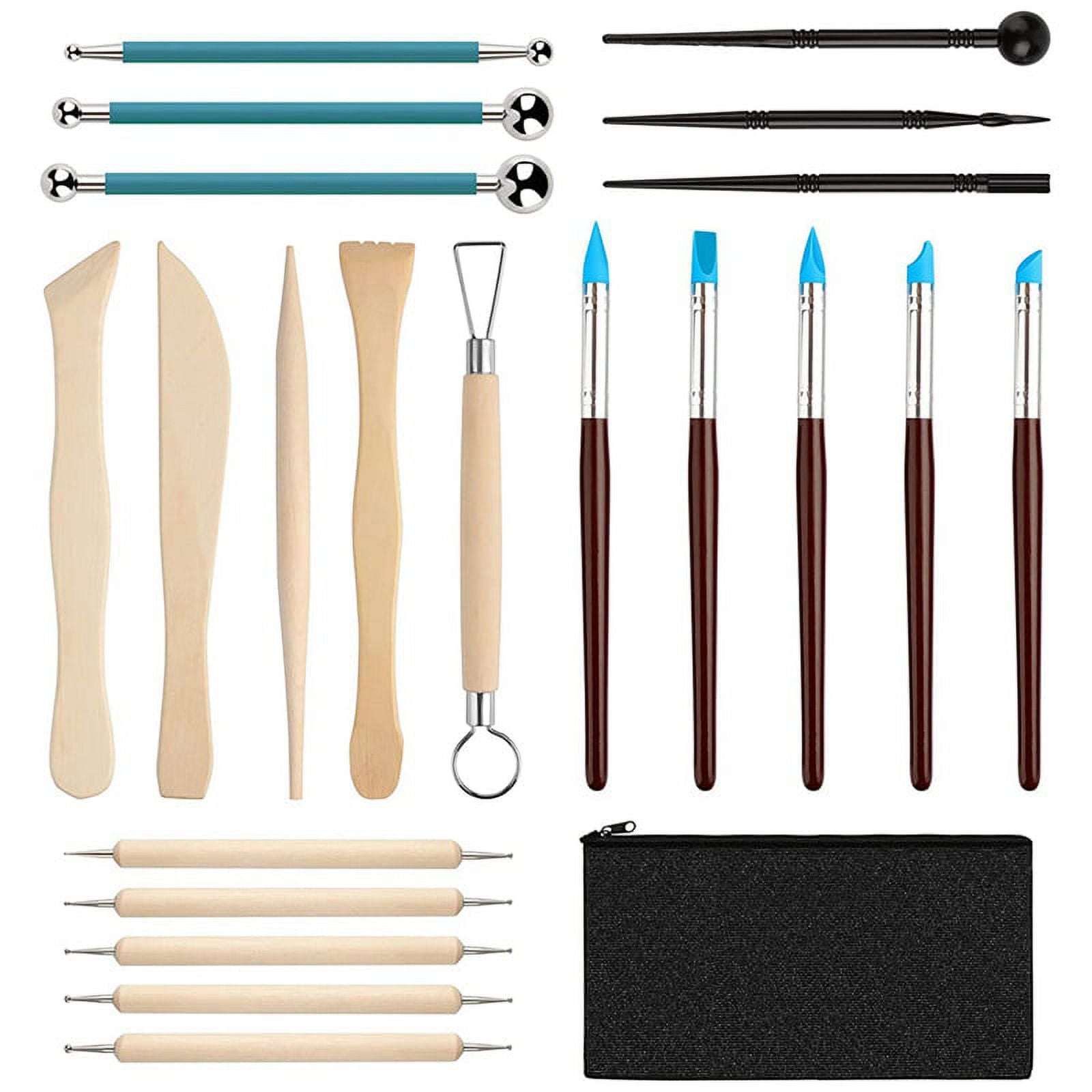 Modelling Tool, Clay Ceramic Tool Set, Sculpting Polymer Clay Tools, Pottery Clay Tool for ...