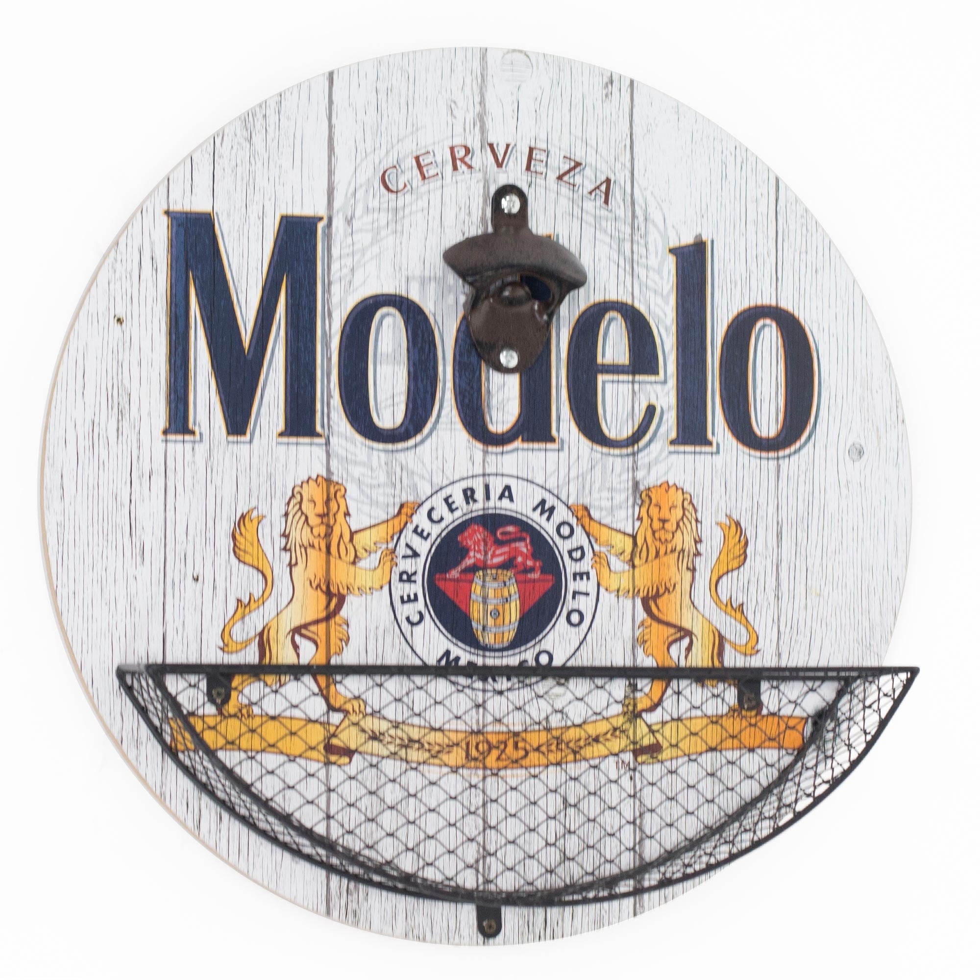 Modelo Beer Bottle Opener & Cap Catcher Wall Decor - 14" - Walmart.com