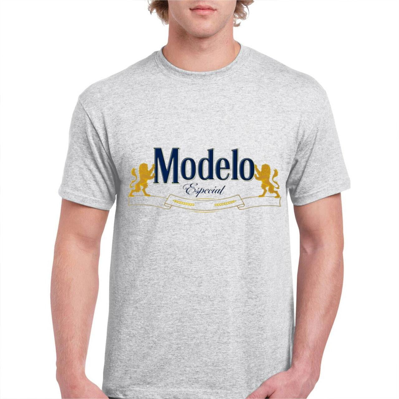 Modelo Beer White T-Shirt - Ships Fast! High Quality! - Walmart.com