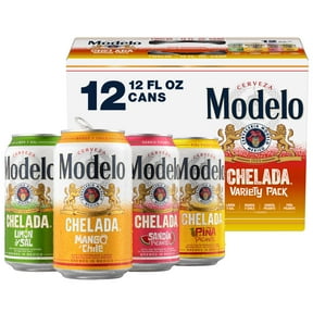 Modelo Spiked Aguas Frescas Variety Pack 12 Slim Cans Flavored Malt ...
