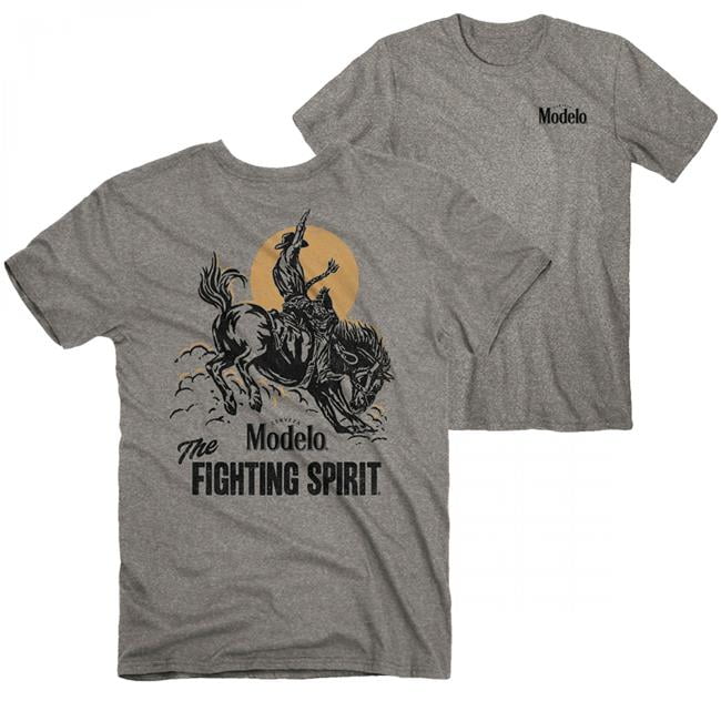 Modelo Especial 890665-xlarge Fighting Spirit Bronco Front & Back Print ...