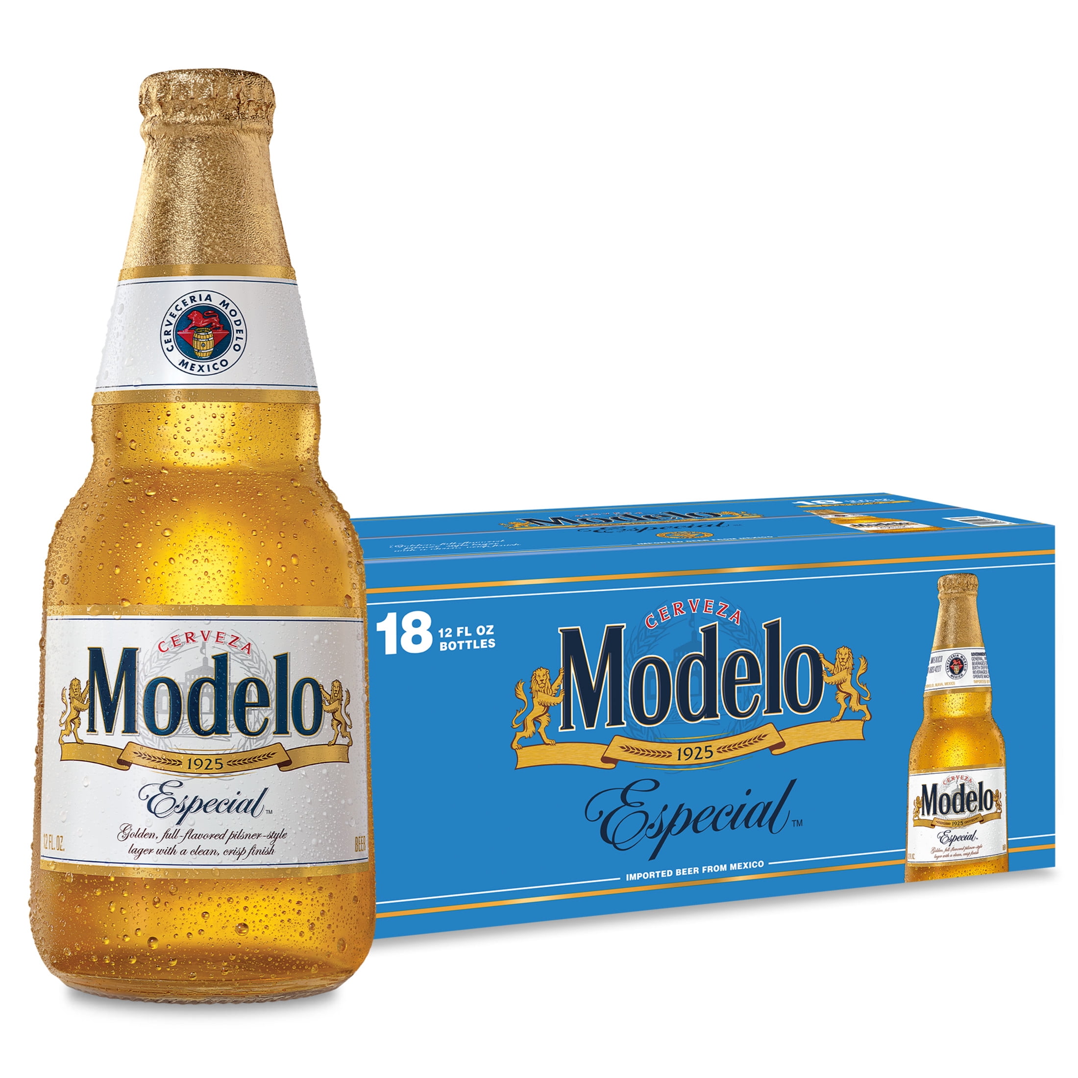 Modelo Especial Mexican Lager Import Beer, 18 Pack 12 fl. oz. Bottles ...