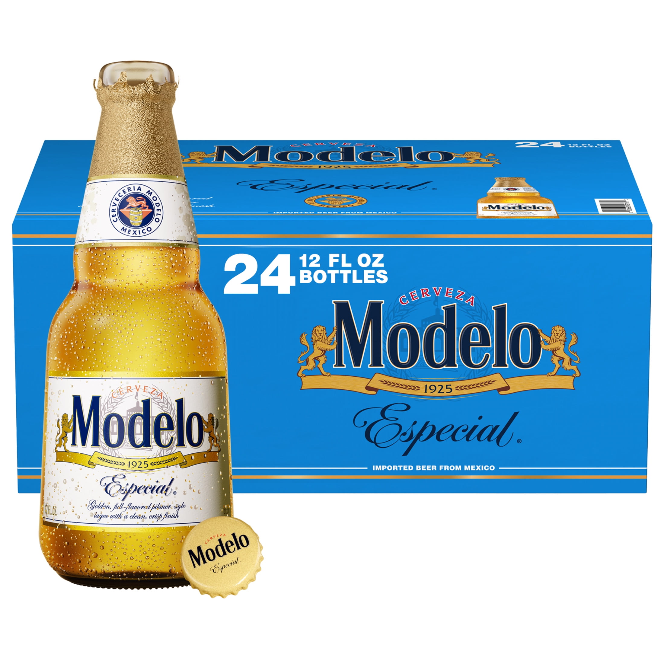 Modelo Especial Mexican Lager Import Beer, 24 Pack 12 fl. oz. Bottles ...