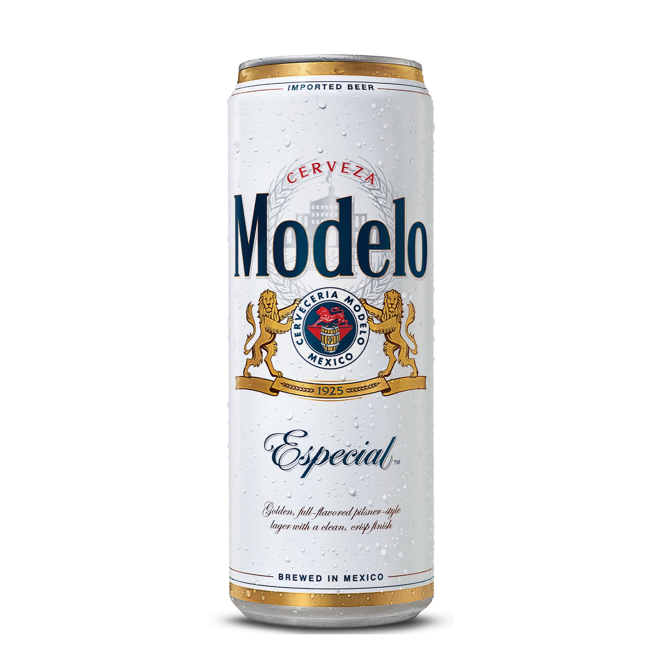 Modelo Especial Mexican Lager Import Beer, 24 fl oz - 1 Aluminum Can, 4.4% ABV - Walmart.com