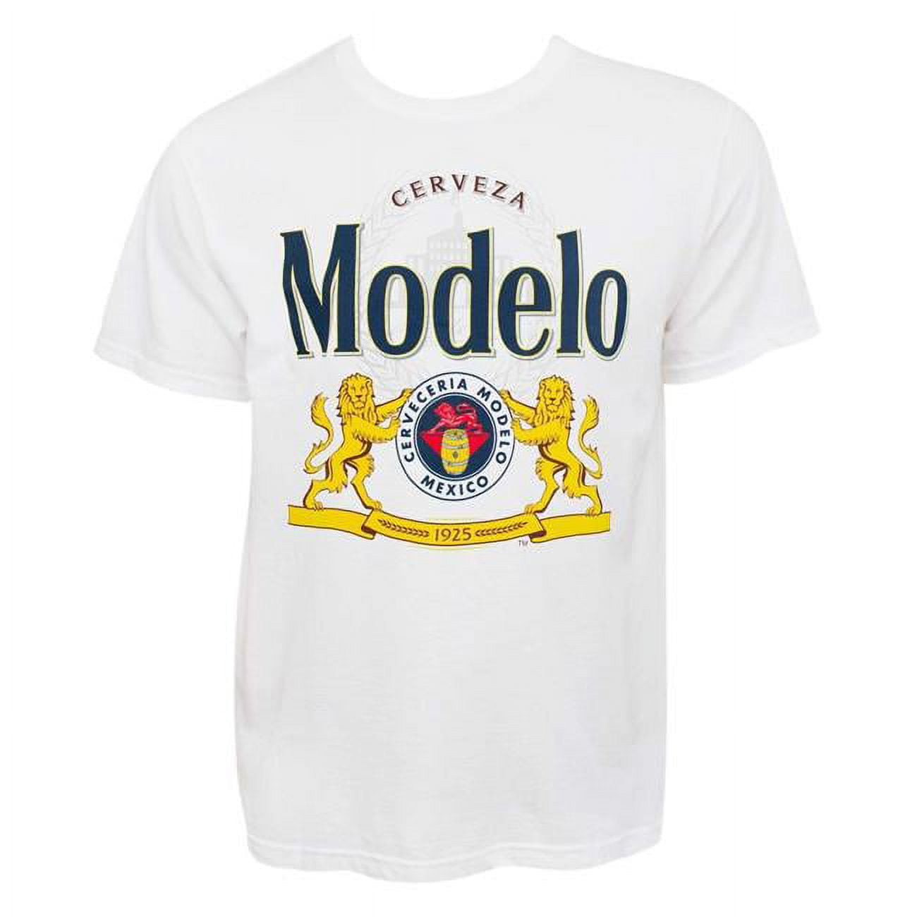 Modelo Especial Modelo Cerveza Mens White T-Shirt - Extra Large ...