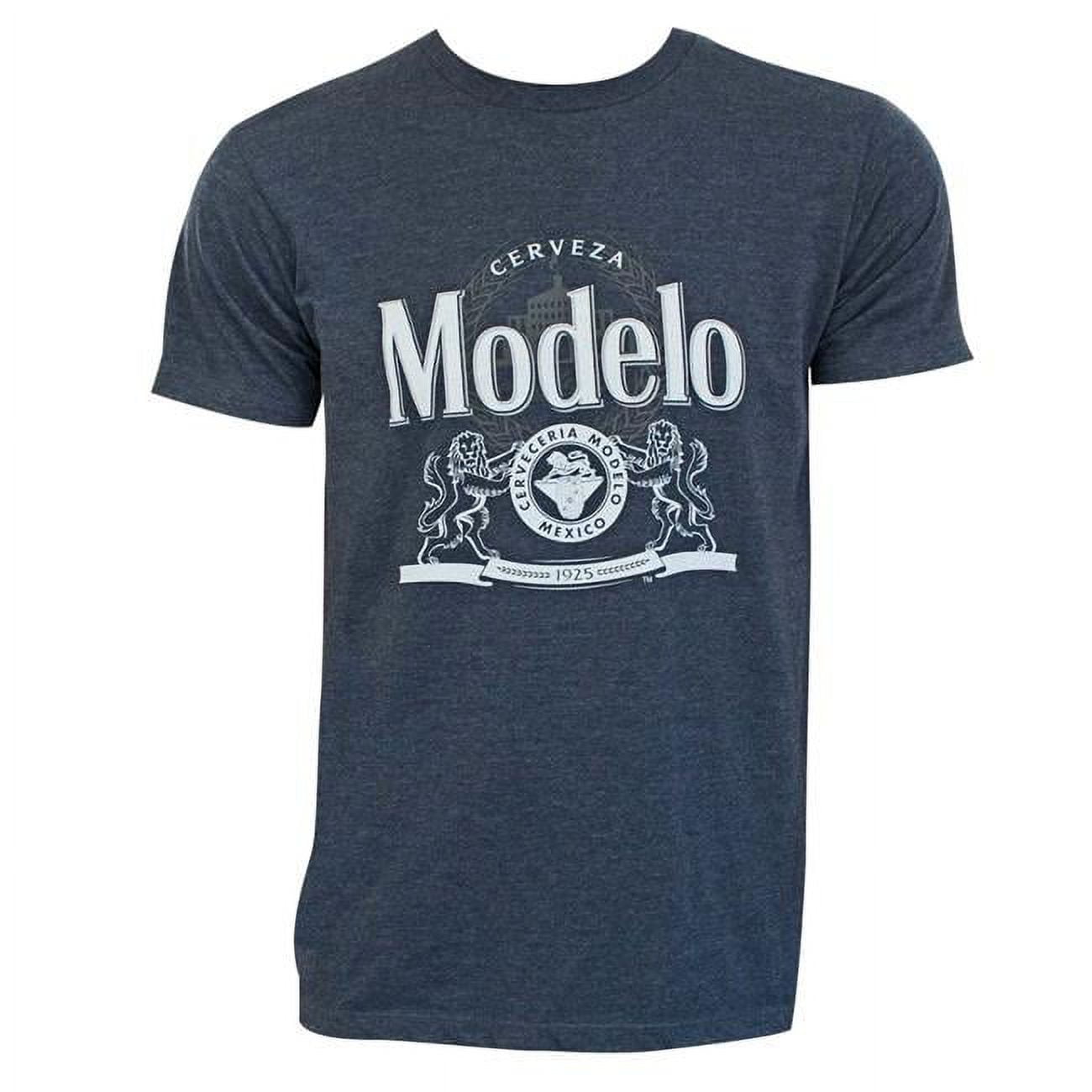 Modelo Especial Modelo Mens Blue Crest Logo T-Shirt - Extra Large ...