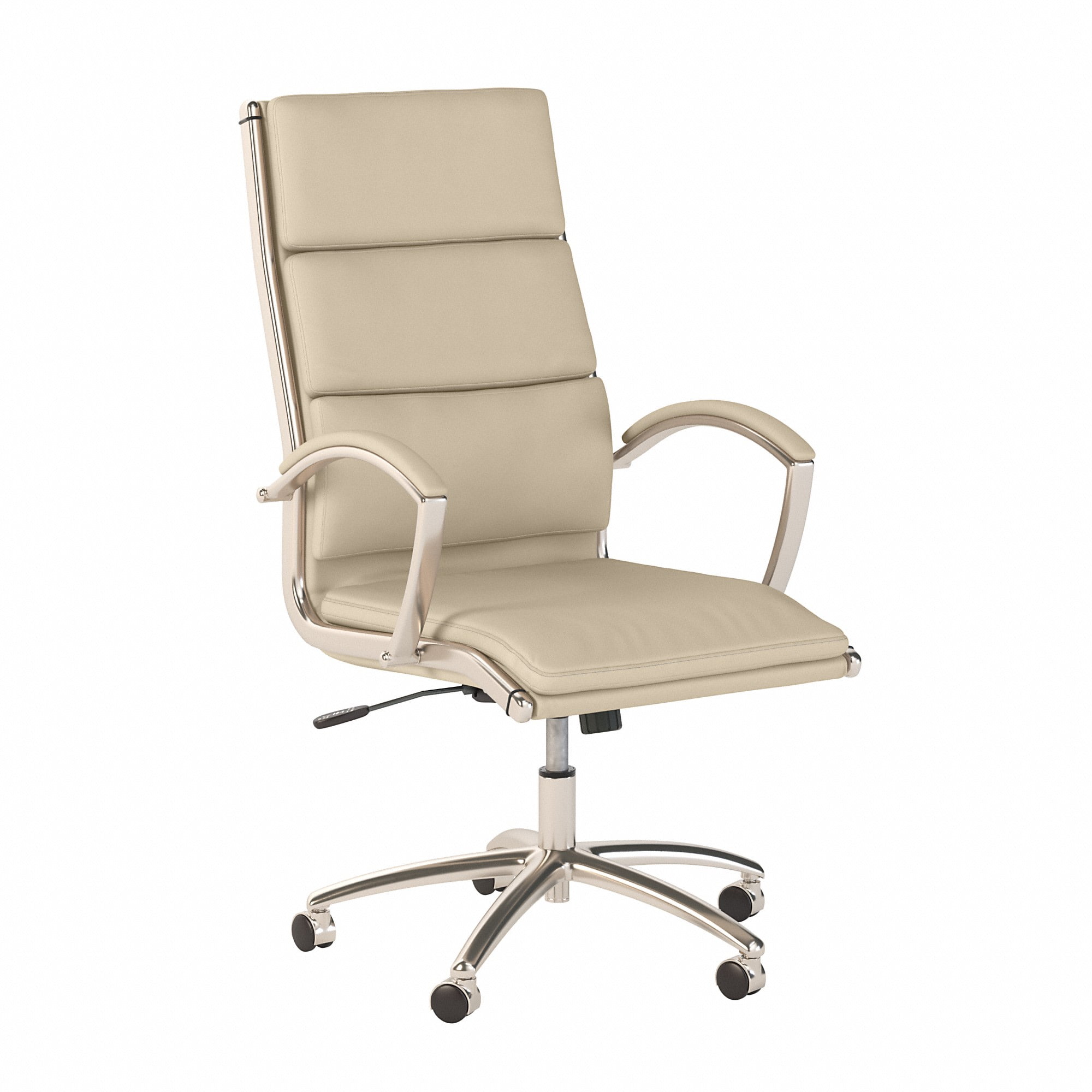 Modelo High Back Leather Executive Office Chair in Antique White ...