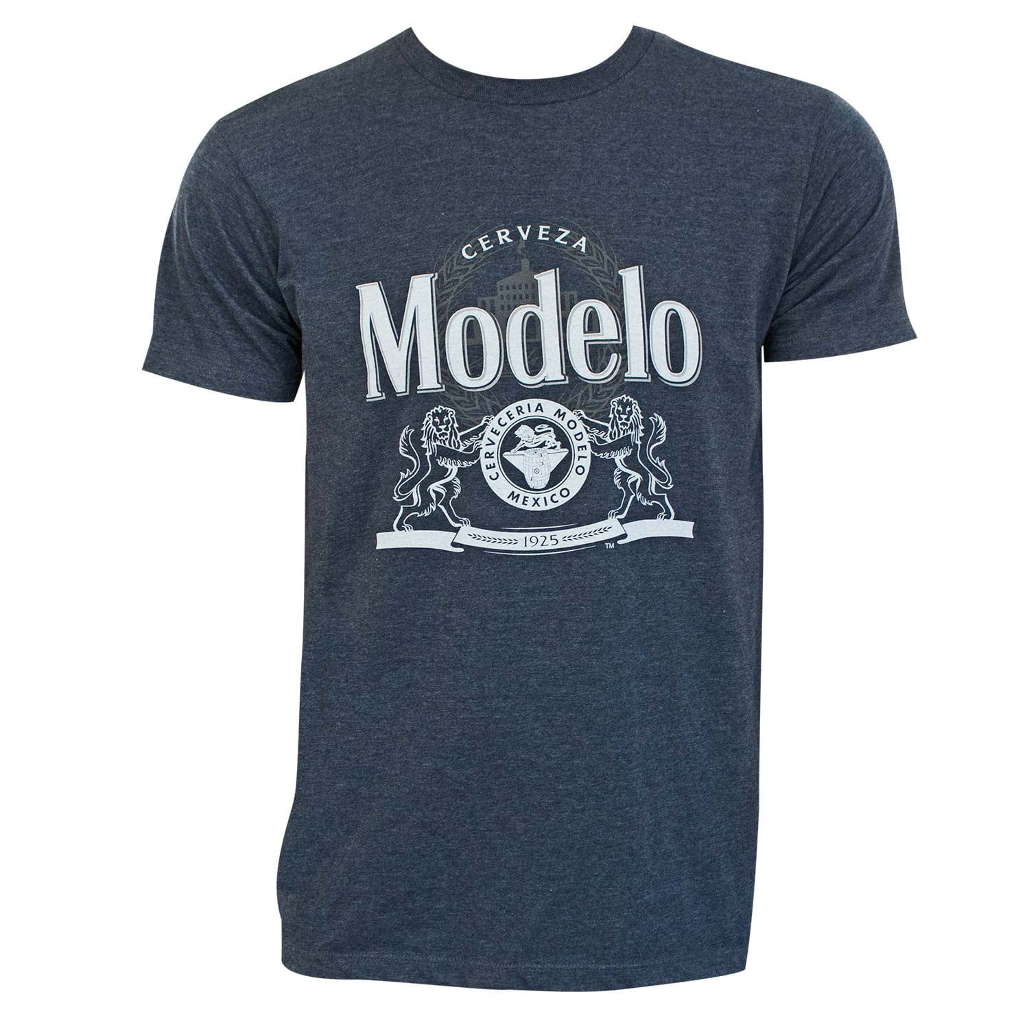 Modelo Men's Blue Crest Logo T-Shirt-XLarge - Walmart.com