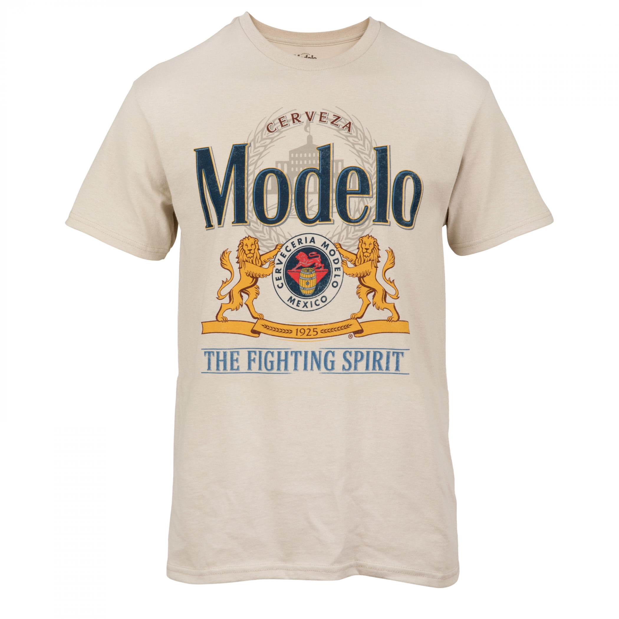 Modelo Men's Logo Short Sleeve Graphic T-Shirt Natural X-Large US ...
