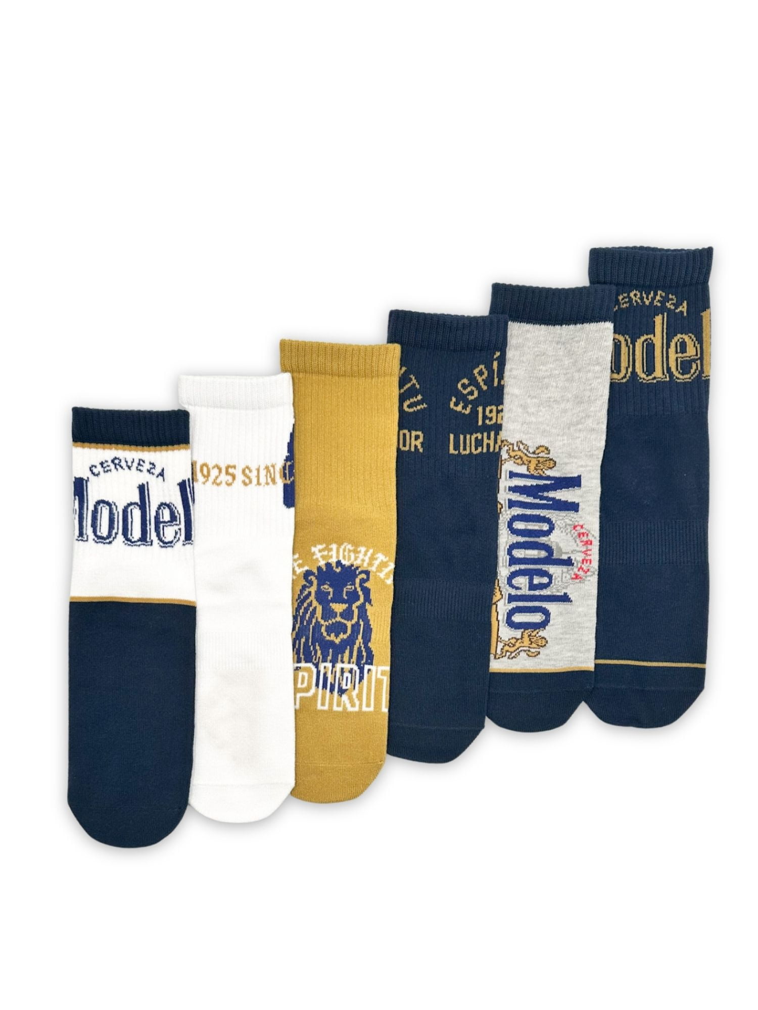 Modelo Men's Quarter Socks, 6-Pack, Size 8-12 - Walmart.com