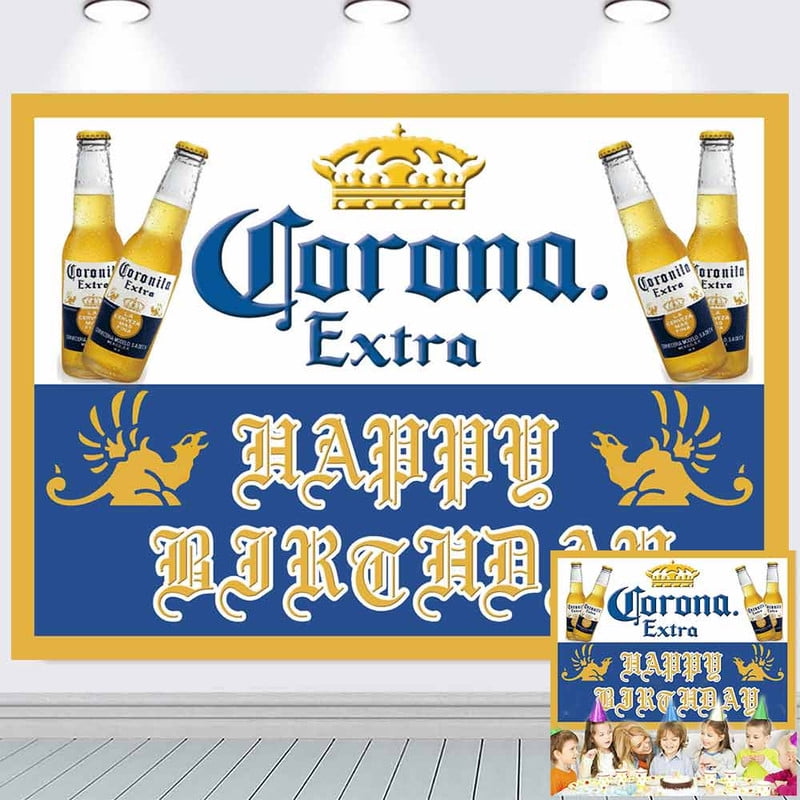 Modelo beer Corona Beer Backdrop Banner Party Supplies Poster Movie ...