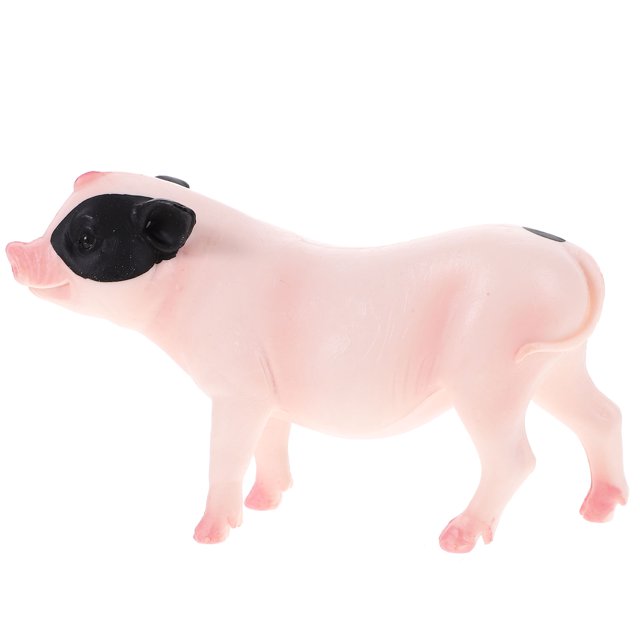 Models Decoration for Bedroom Piggy Figurines Realistic Simulation Pig ...
