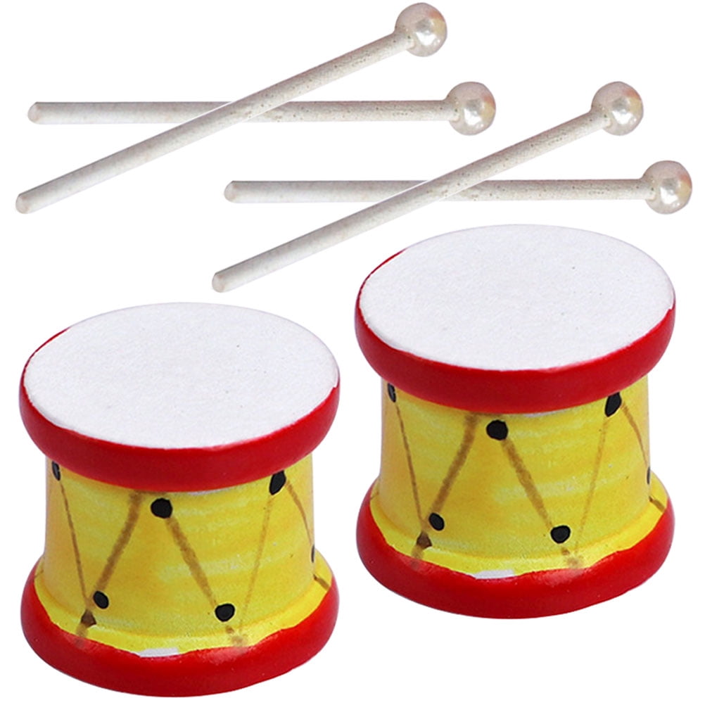 Models Miniature Guitar Miniature Doll Furniture Accessories Mini Drum ...