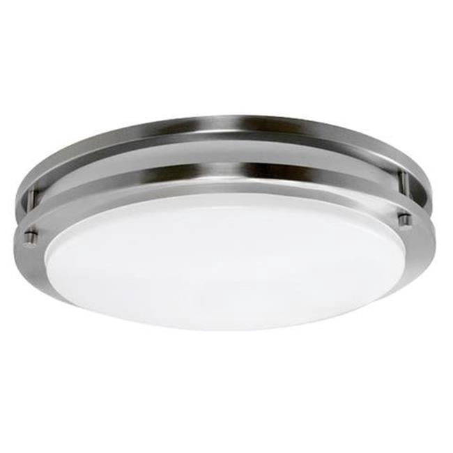 Modern 1-Light 15W Integrated LED Interior Enclosed Ceiling Mount ...