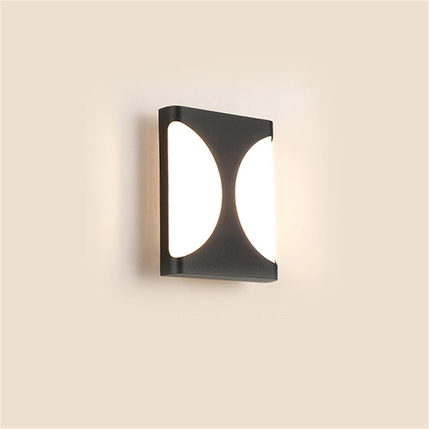 Modern 15W Outdoor LED Wall Lamps Simple Waterproof Plastic Garden Porch Sconces Balcony Home ...