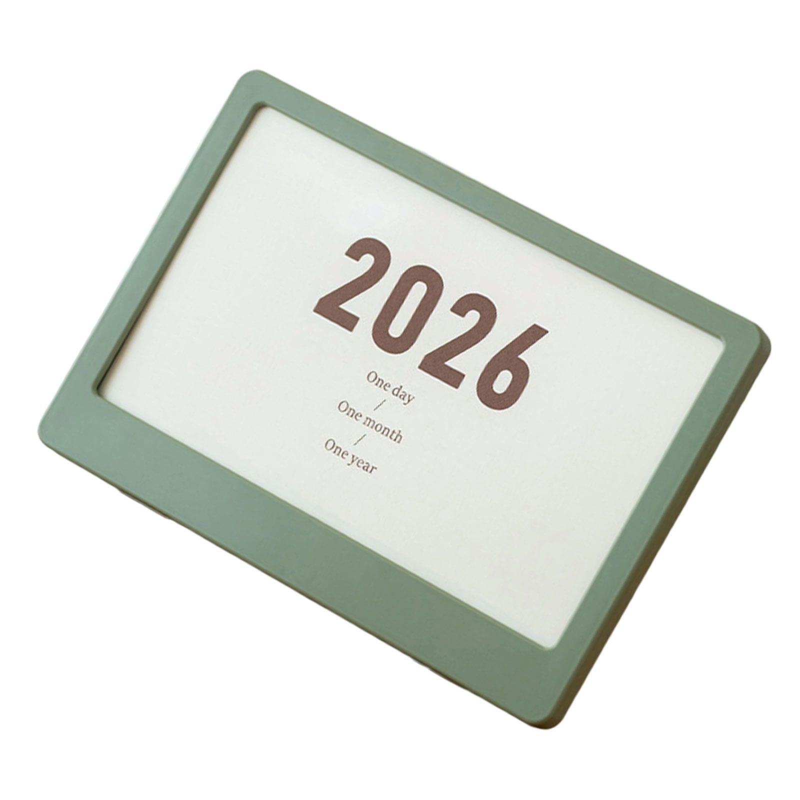 Modern 2026 Tilt-Adjustable Calendar Stand With Integrated Photo Frame ...
