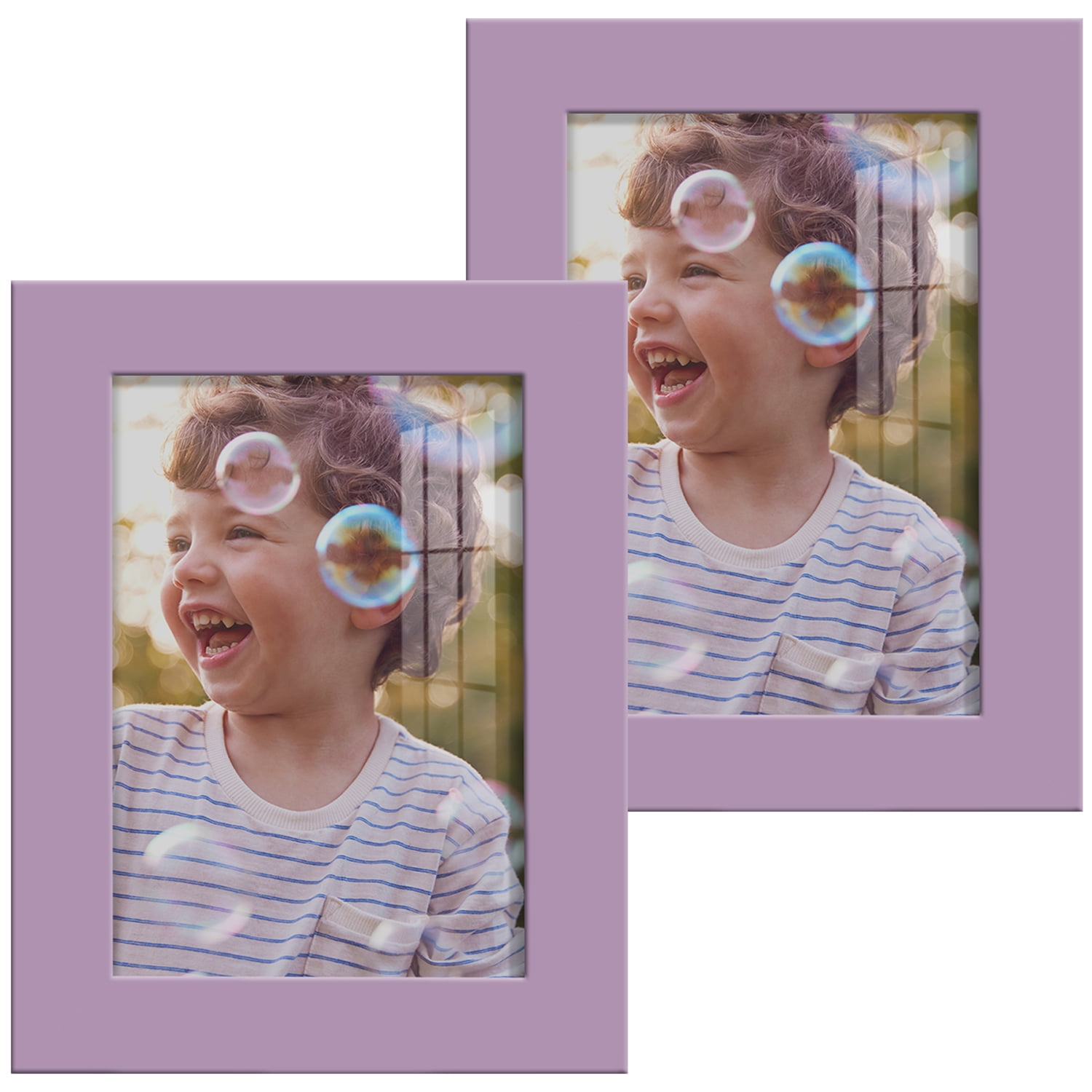 Wexford Home Wooden Photo Frames - Violet 3.5 in. x 5 in. - Walmart.com