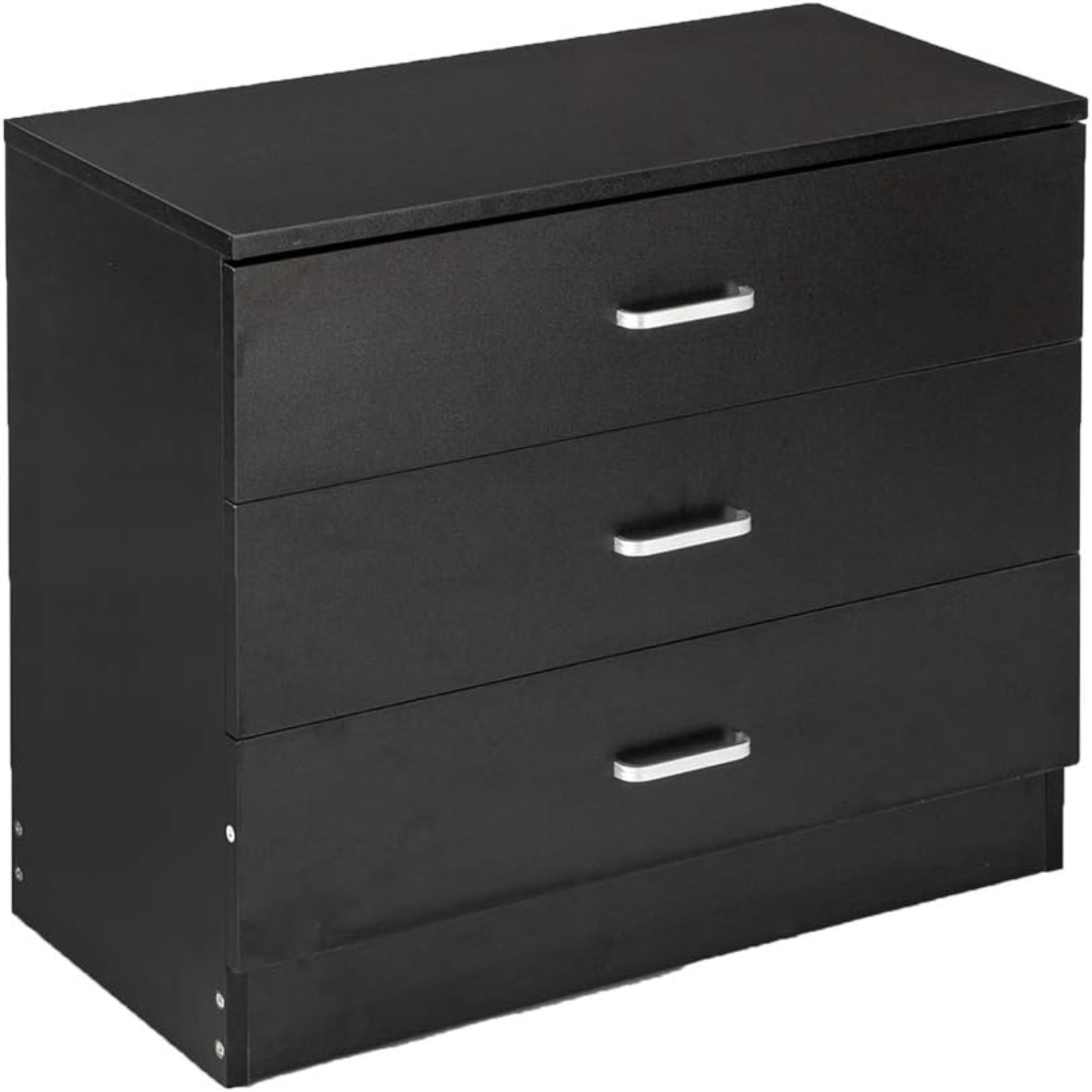 Modern 3 Drawer Dresser - Chest of Drawers - Nightstand and Closet ...