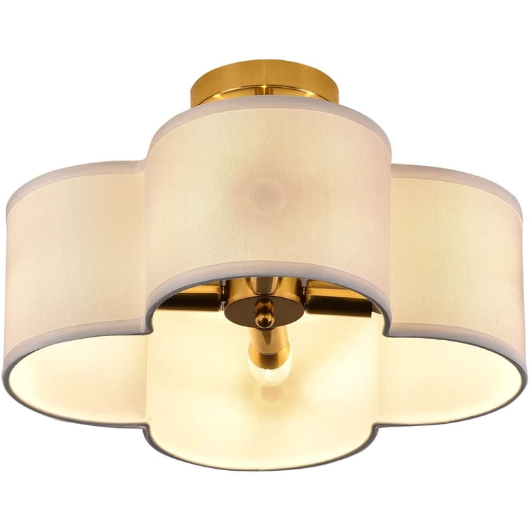 Fabric Drum Ceiling Light Fixtures