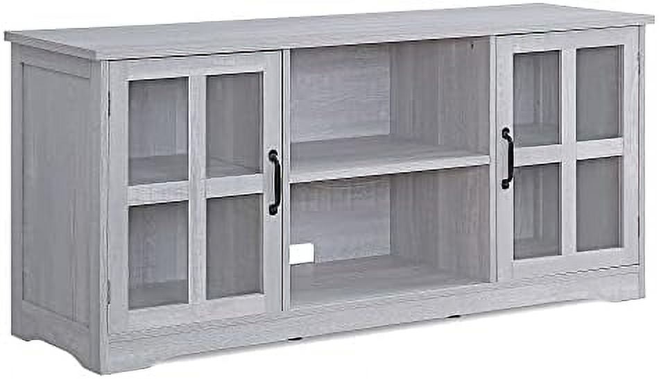 Modern 52 Inch Traditional TV Stand & Media Entertainment Center ...