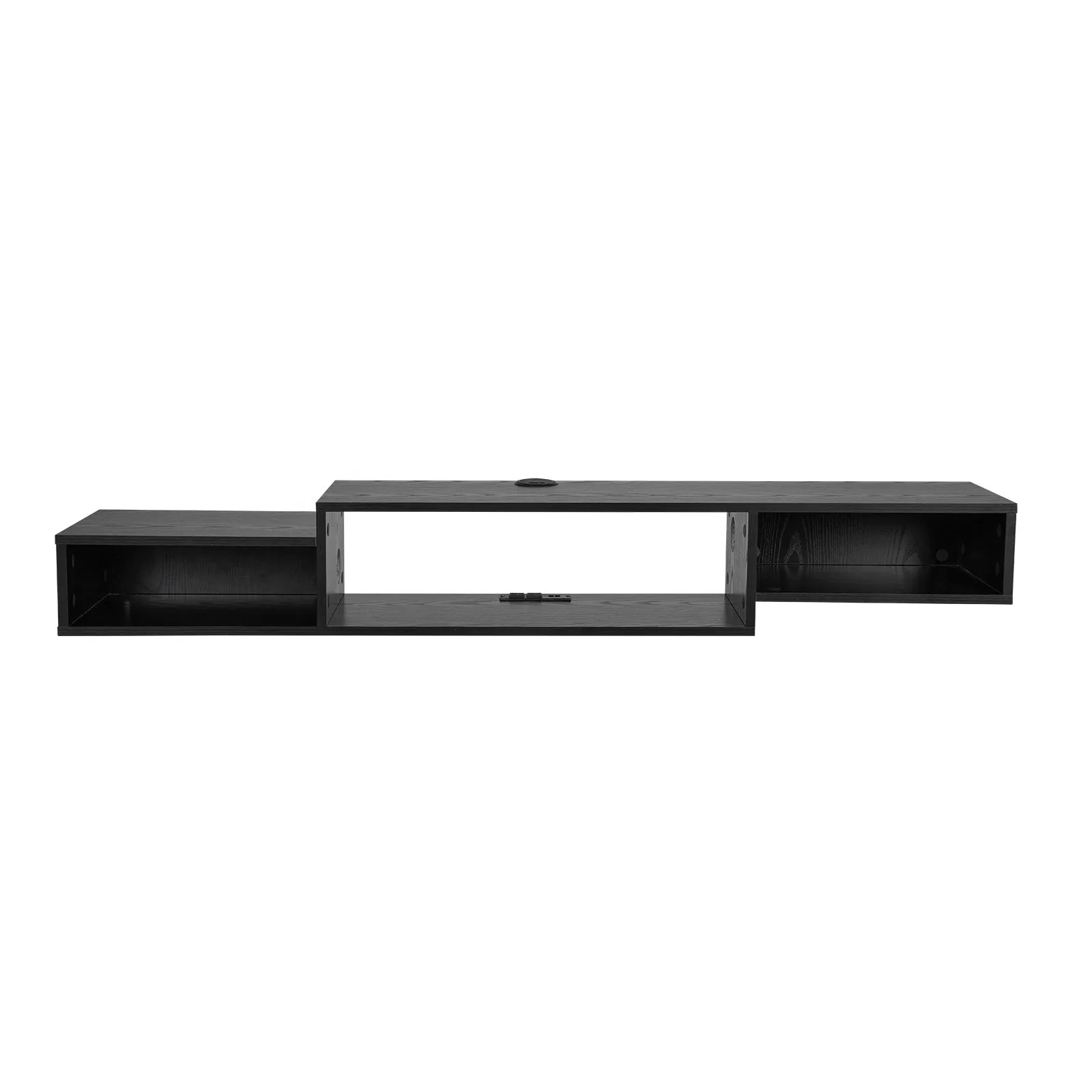 Modern 59" Floating TV Stand Wall Mount Entertainment Center with Power ...