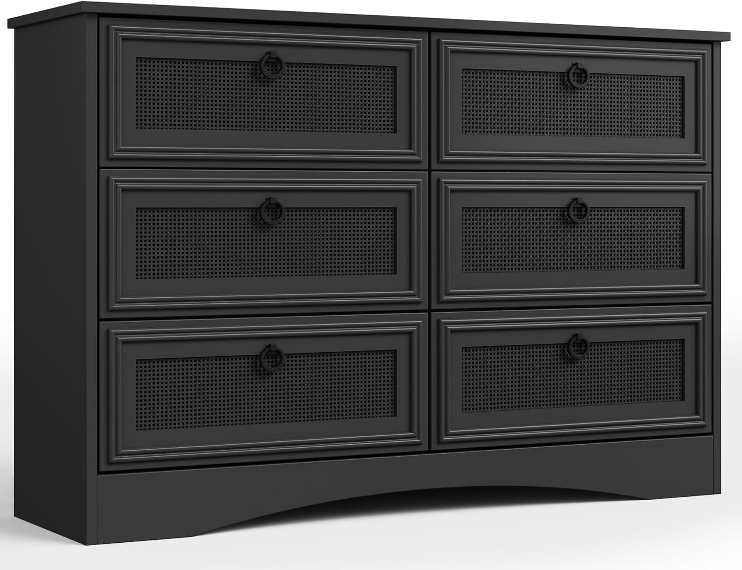Modern 6 Drawer Dresser, Dressers for Bedroom, Chest of Drawers Closet ...