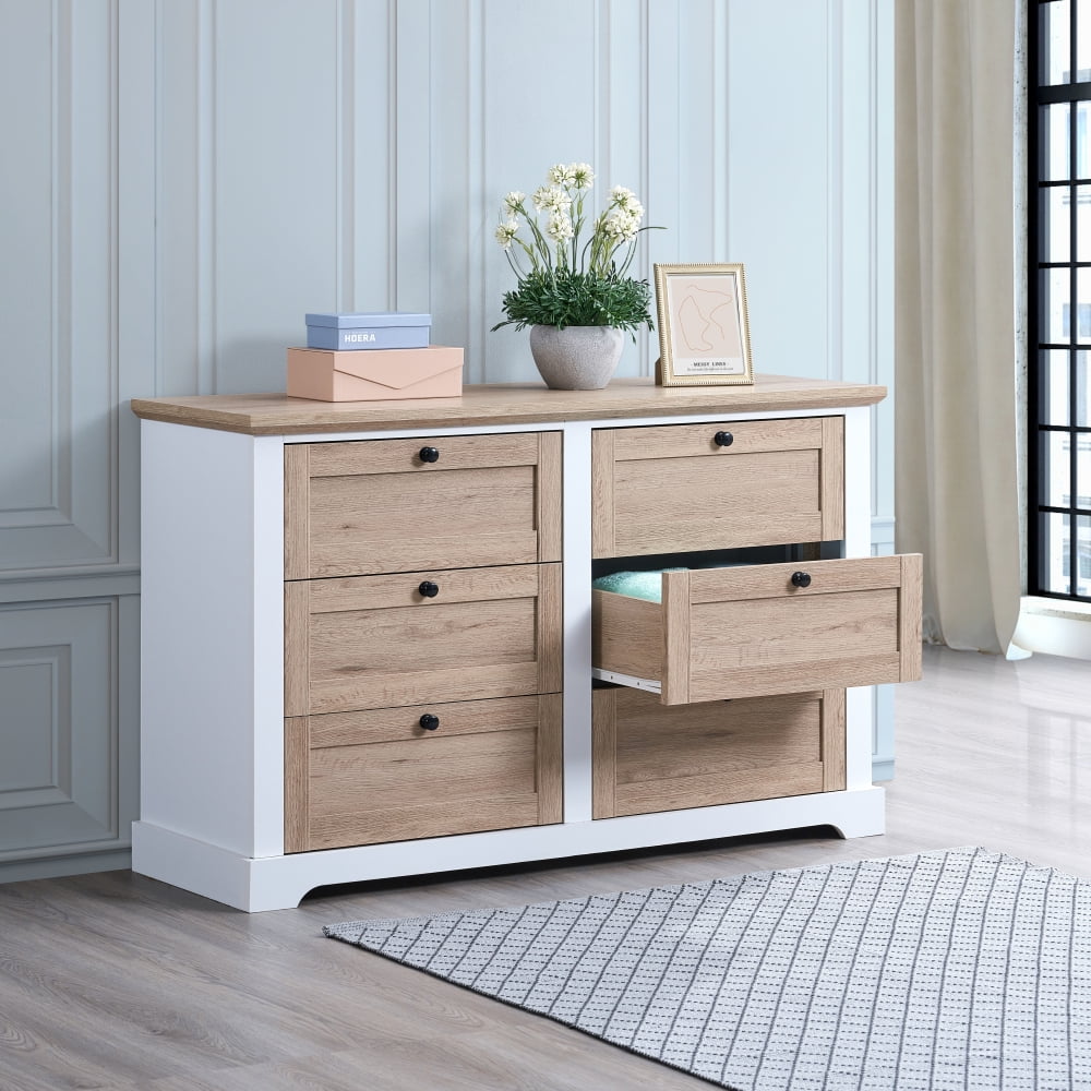 Modern 6 Drawer Master Dresser with Interlock Drawer Feature – Drawer ...