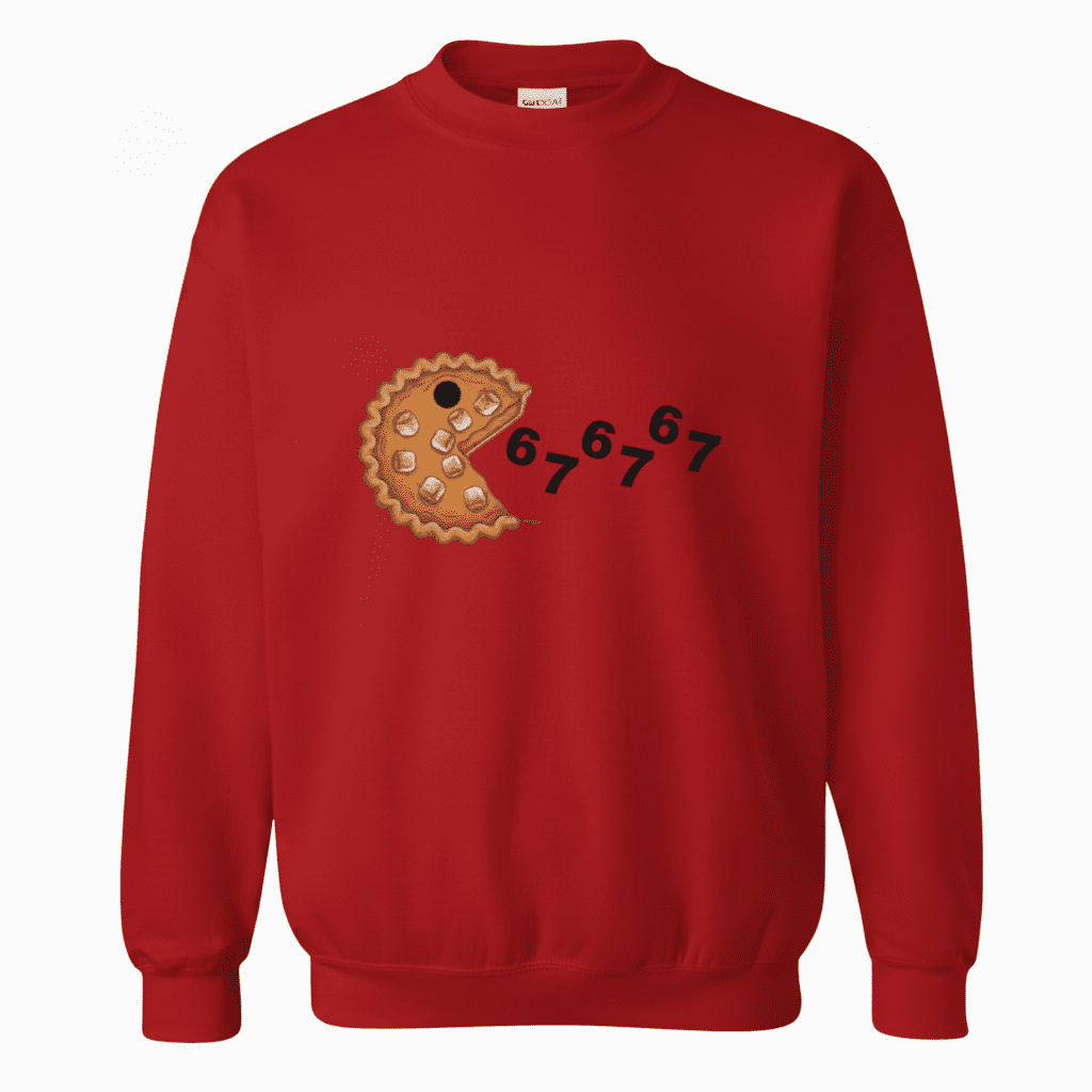 Modern 67 Meme Trendy Gen Z Minimal Graphic Style Sweatshirt, up to ...