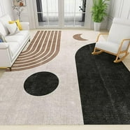 Yafa Home Fashion Modern Contemporary Swirls Design Area Rug, Luxurious ...