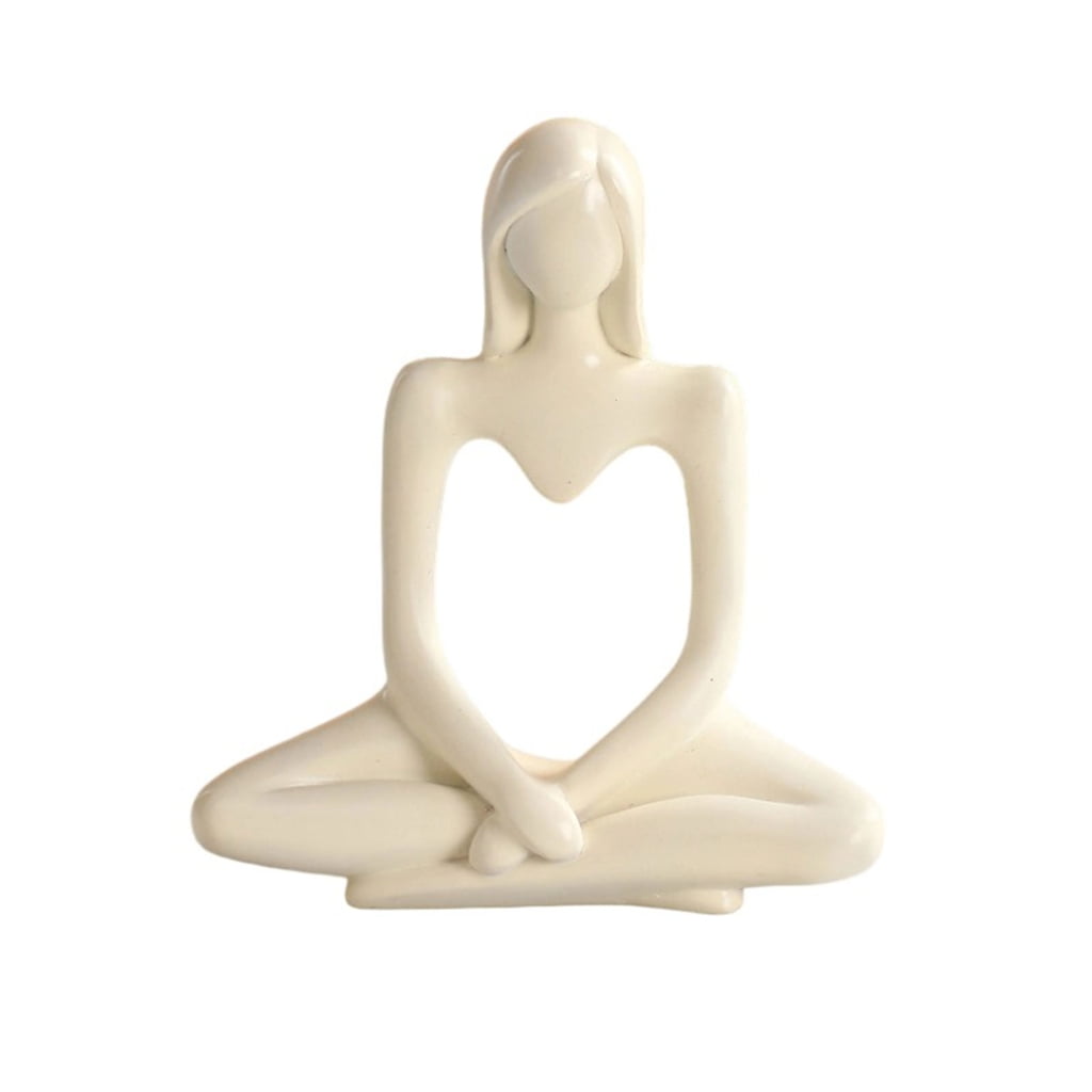 Modern Abstract Human Statue Desk Ornamentation Artistic Resin ...