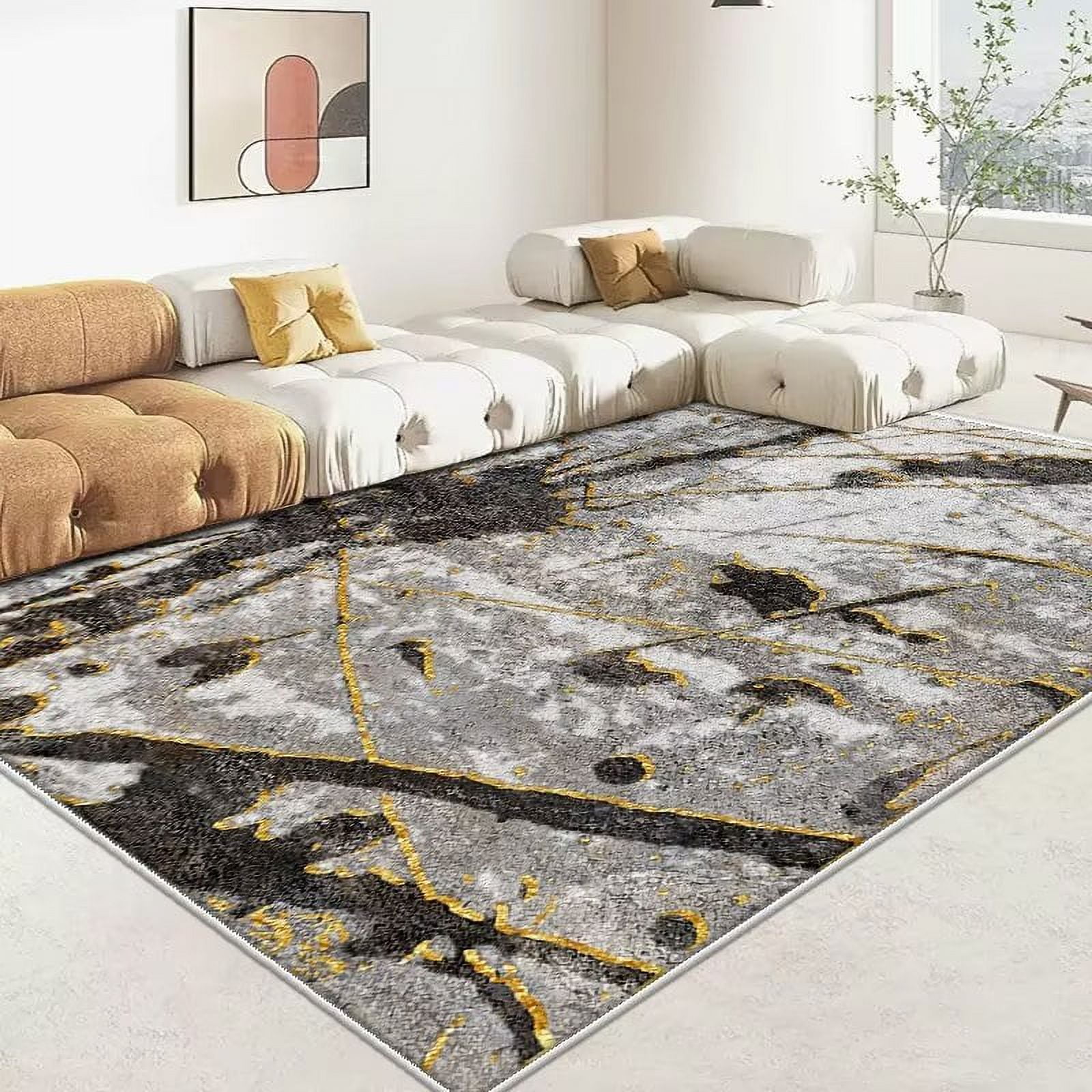 Modern Abstraction Carpet for Living Room ration Home Large Bedroom ...