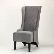CJC High Wingback Accent Chair, Modern Wing Back Chair, Fabric Leisure ...
