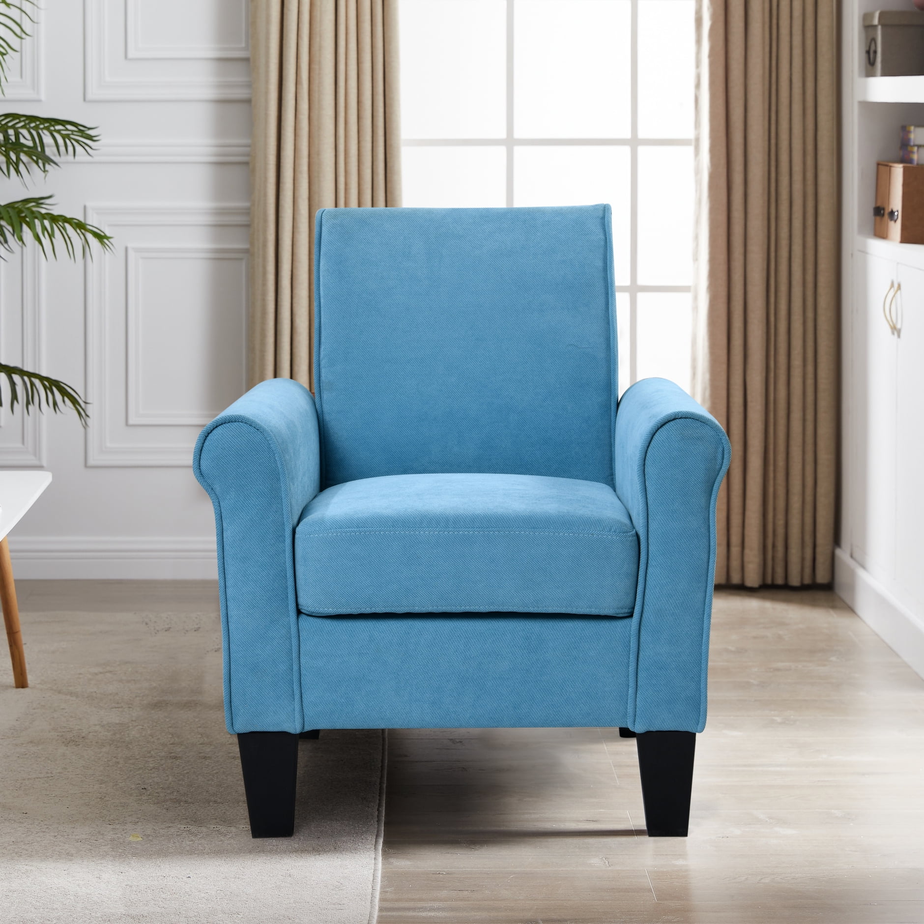 Modern Accent Chair, Comfy Lounge with Thick Cushion for Living Room ...