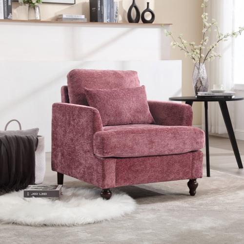 Modern Accent Chair Lounge Chair for Living Room,Tufted Club Chair, Mid ...