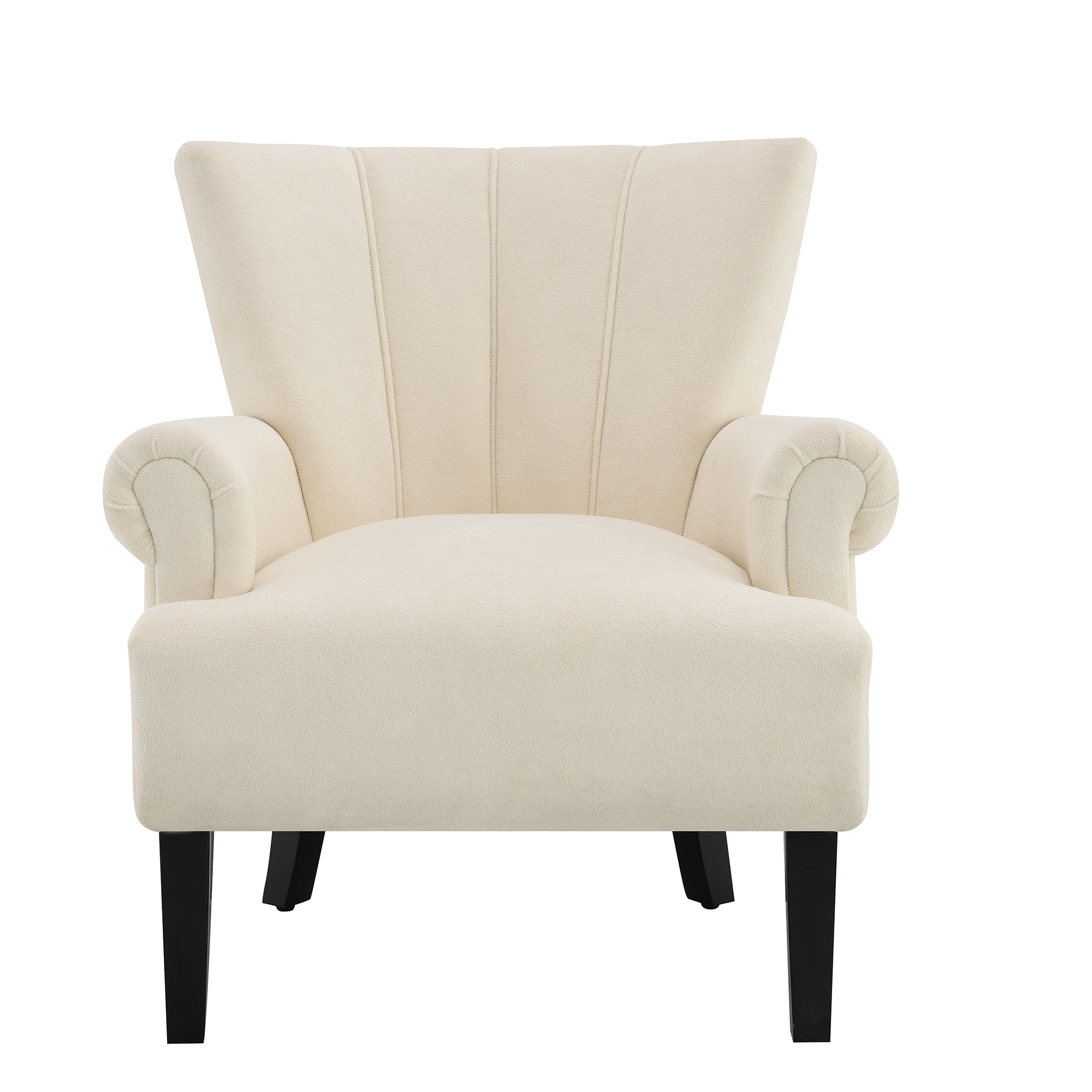Modern Accent Living Room Chairs,Polyester Armchair Club Chair with ...