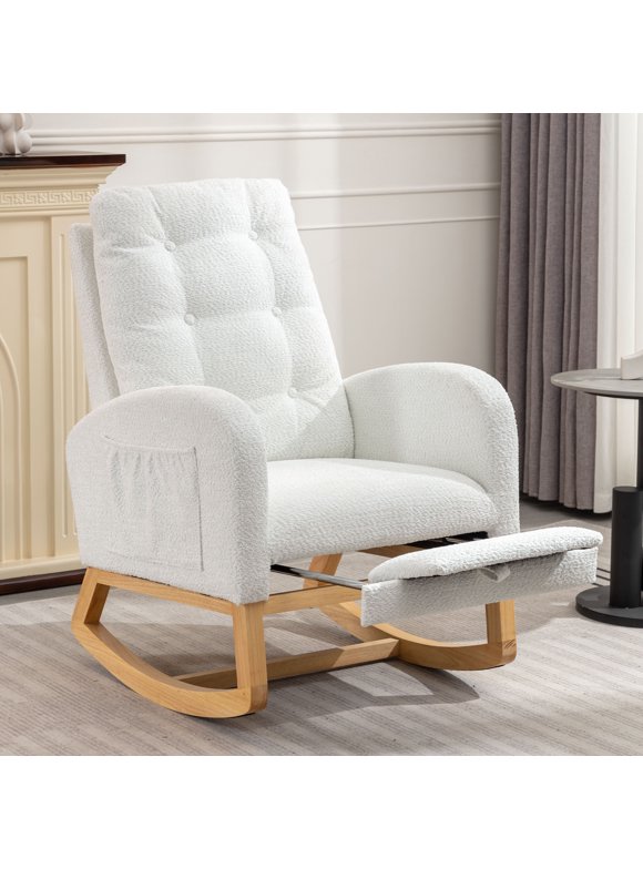Upholstered Nursery Gliders in Gliders & Rocking Chairs - Walmart.com
