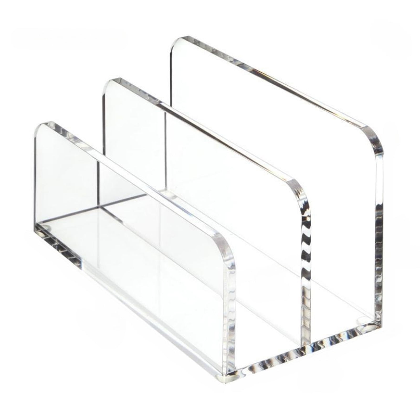 Modern Acrylic Desktop File Organizers With Mail Document Tray For ...