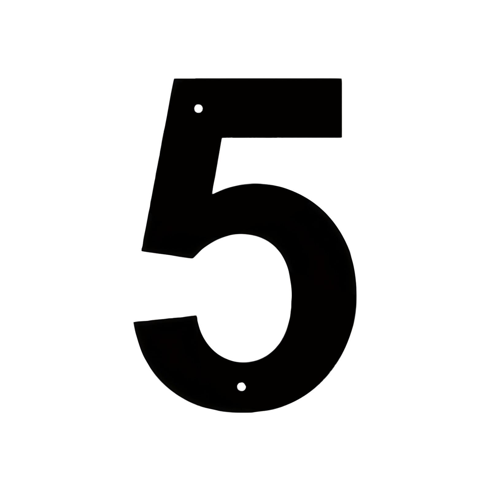 Modern Address Plaque Metal House Numbers Sign - Walmart.com