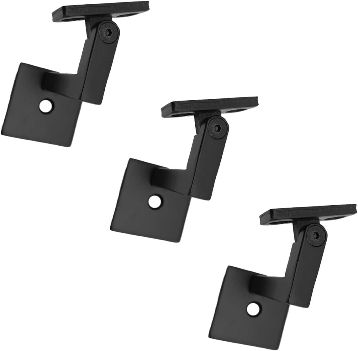 Modern Adjustable Heavy-Duty Brackets (3-Pack) Easy to Install Solid ...