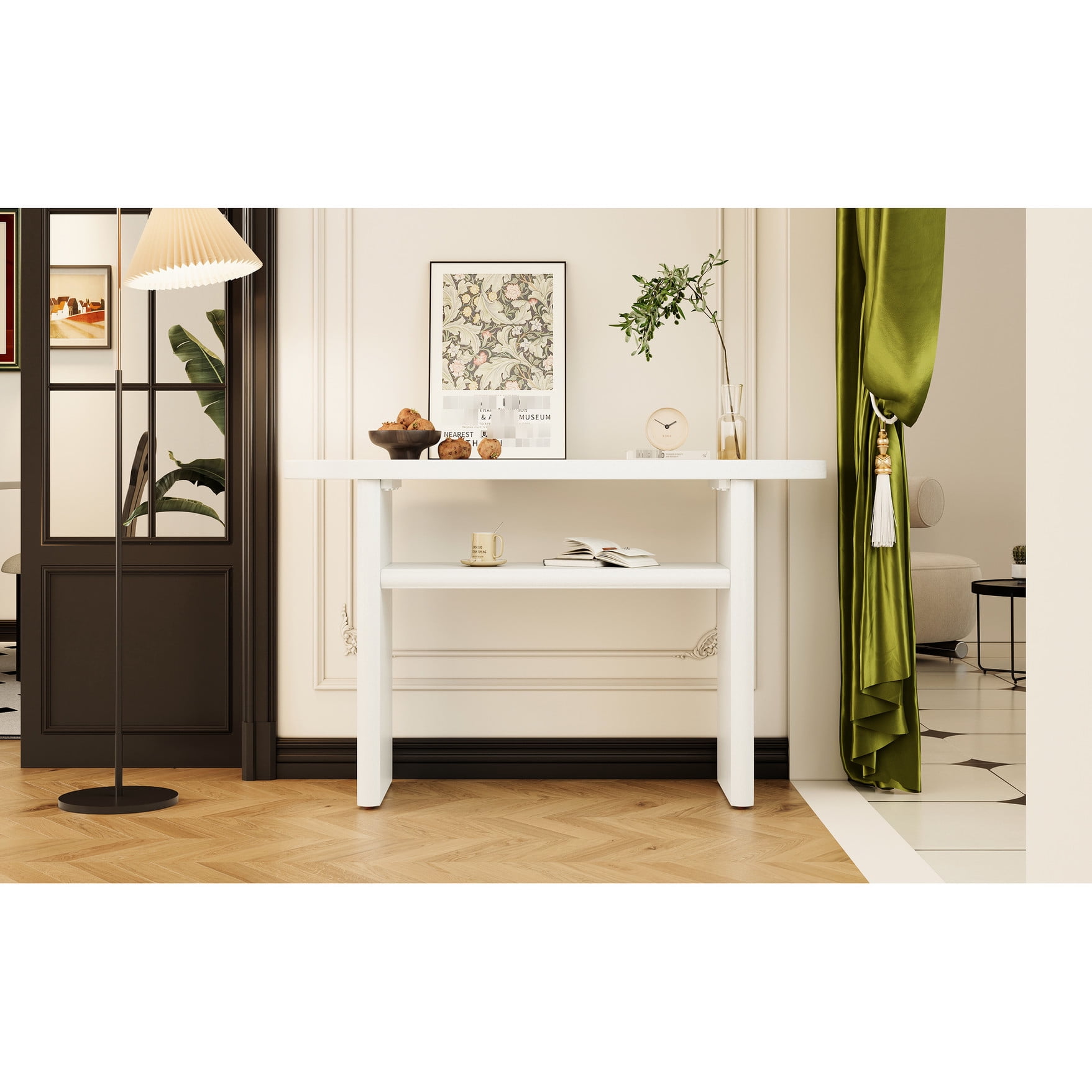 Modern Aesthetic - Rubber Veneer Finishing - Dining Area Addition ...