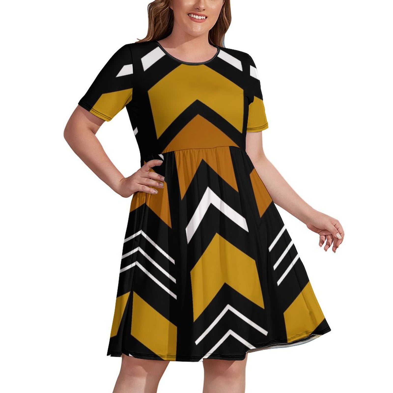 Modern African Art Bogolan Mud Cloth Fabric Pattern Dress summer outfits for women 2024 dress ...