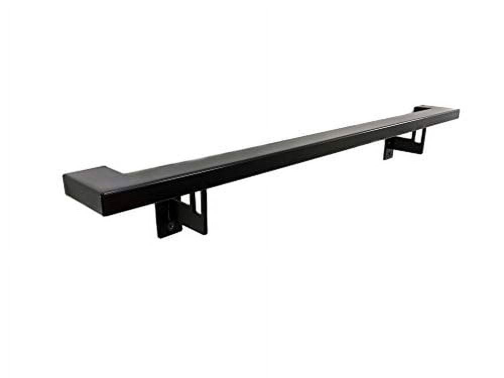 Modern Aluminum Handrail Grab Bar Kit, Adjustable Steel Brackets ...