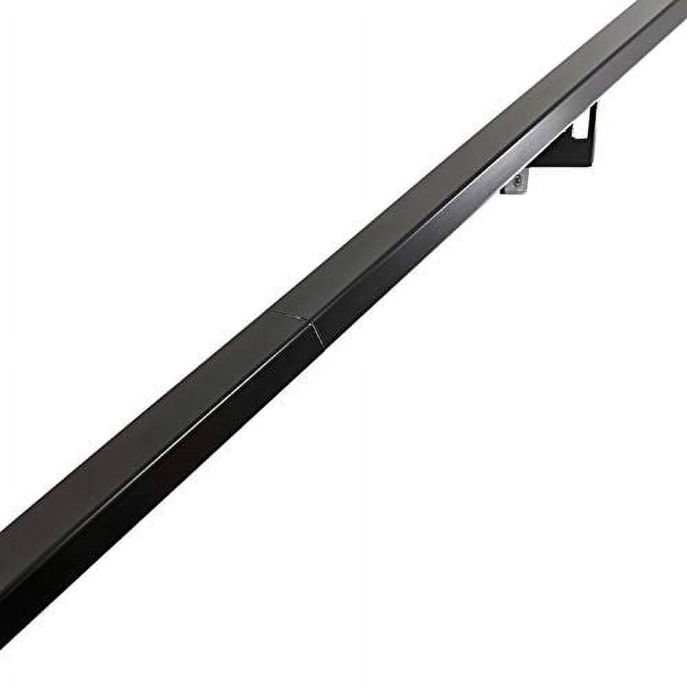 Modern Aluminum Handrail Grab Bar Kit, Adjustable Steel Brackets ...