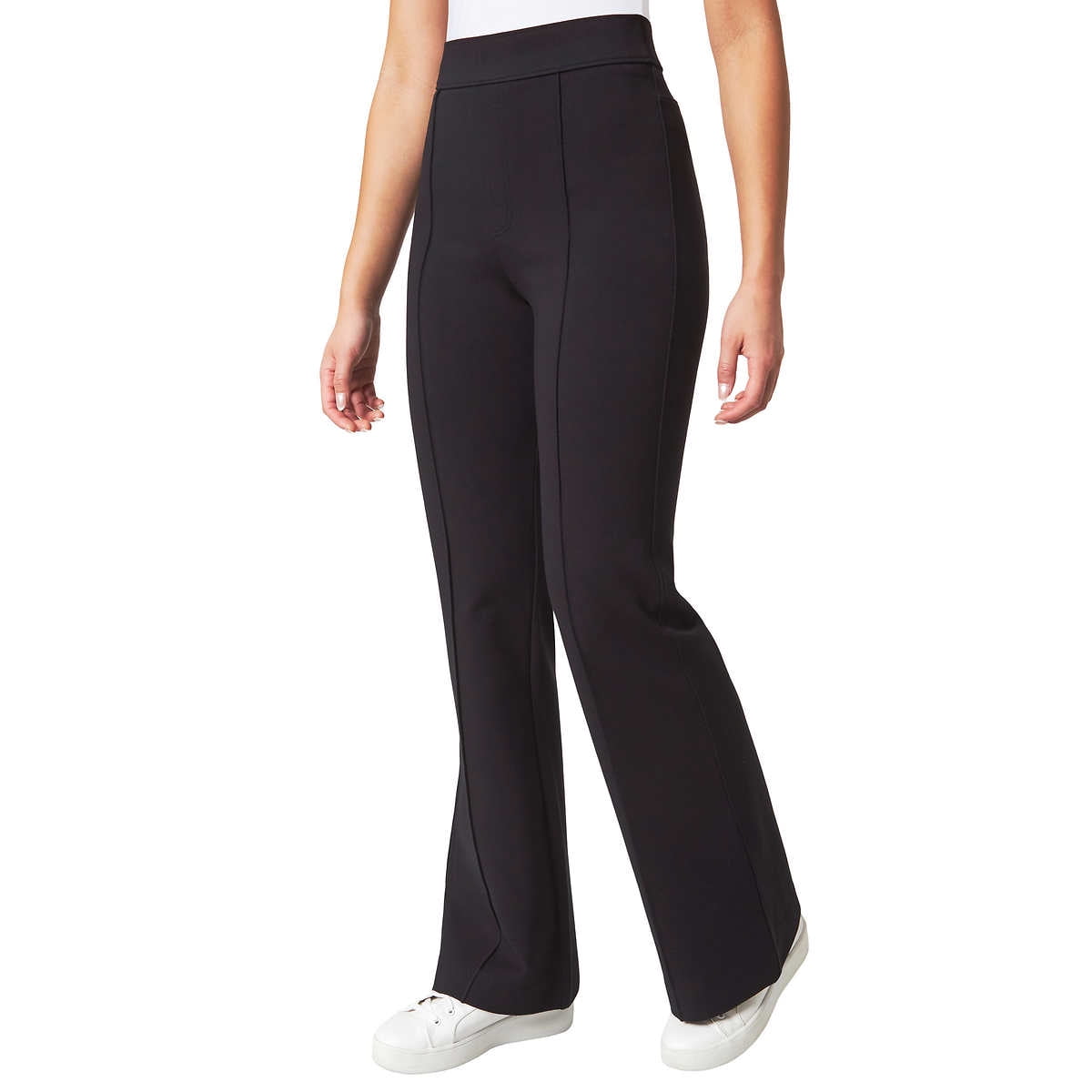 Modern Ambition Ladies' High-Rise Flare Pants, Black Medium - Walmart.com