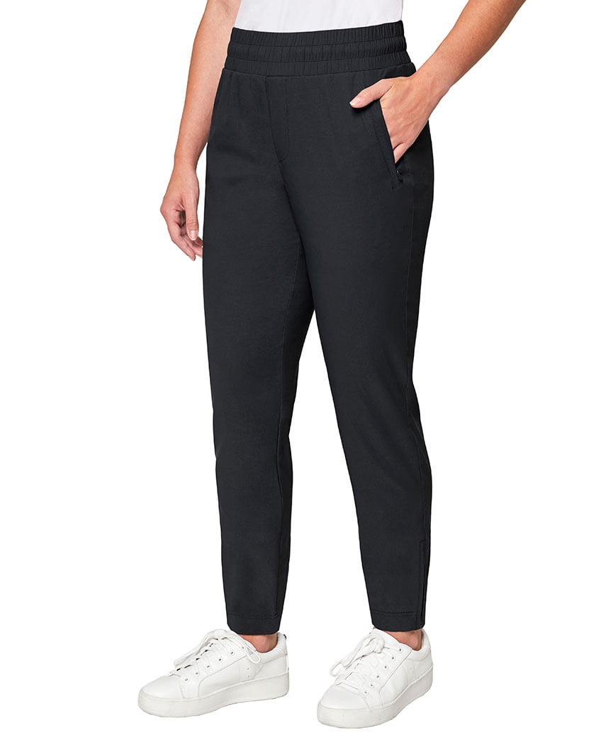 Modern Ambition Women's High Rise Stretch Pant (Black, Large) - Walmart.com