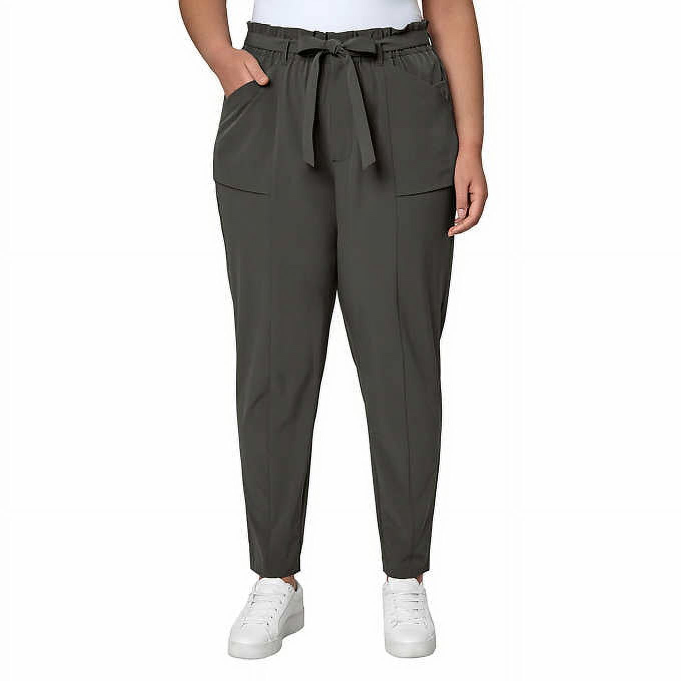 Modern Ambition Womens Tie-Front Pant - Walmart.com