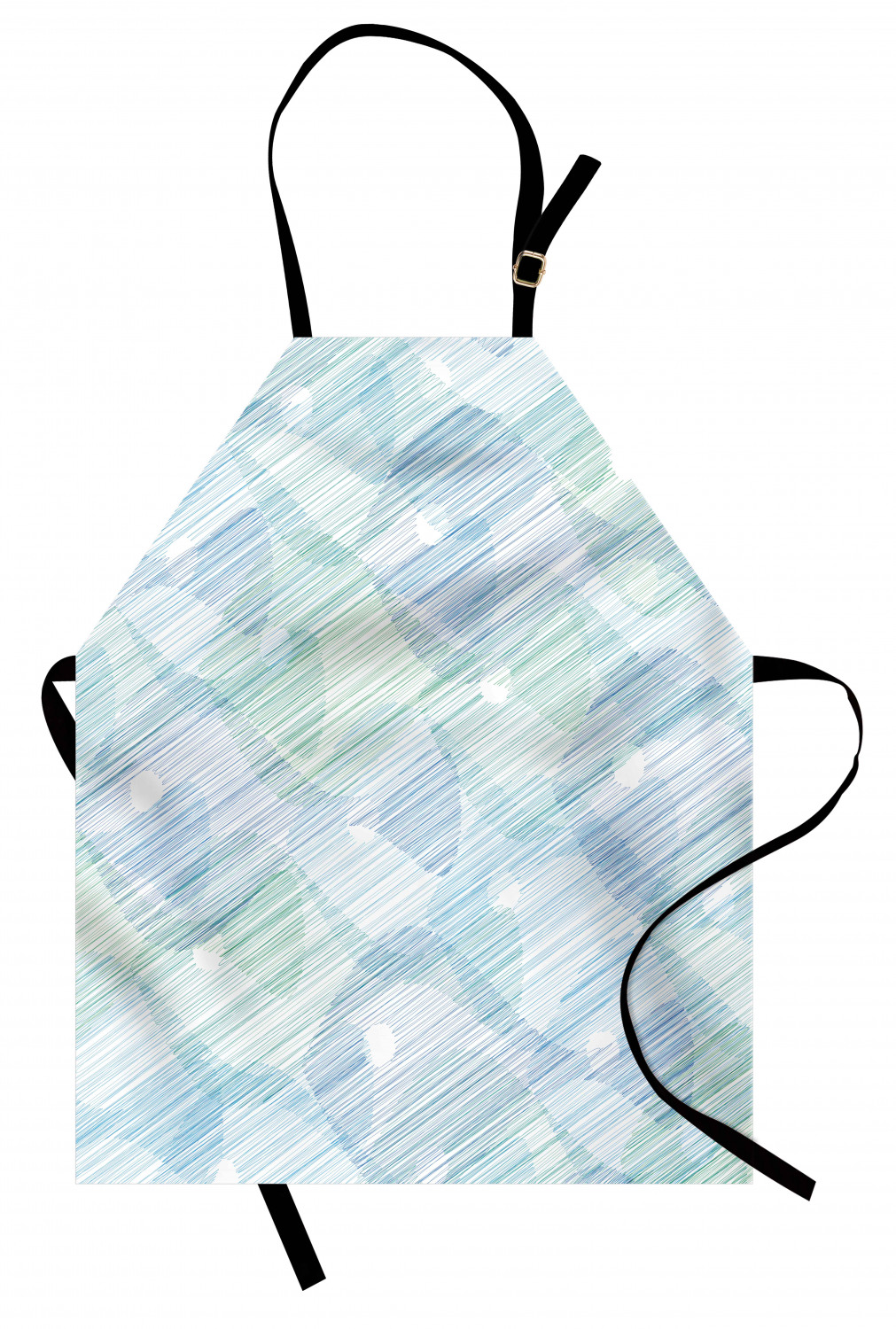 Modern Apron Abstract Geometrical Futuristic Modern Image Stripes and ...