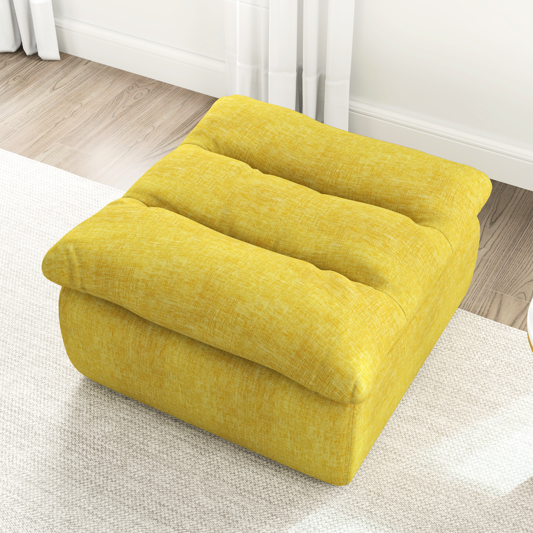 Modern Armless Backless Lazy Floor , Comfy Accent Bean Bag Couch For ...