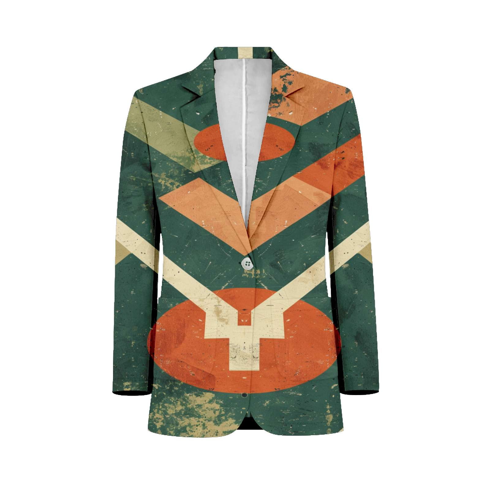 Modern Art Abstract Baseball Field Customized Men's Suits full man ...
