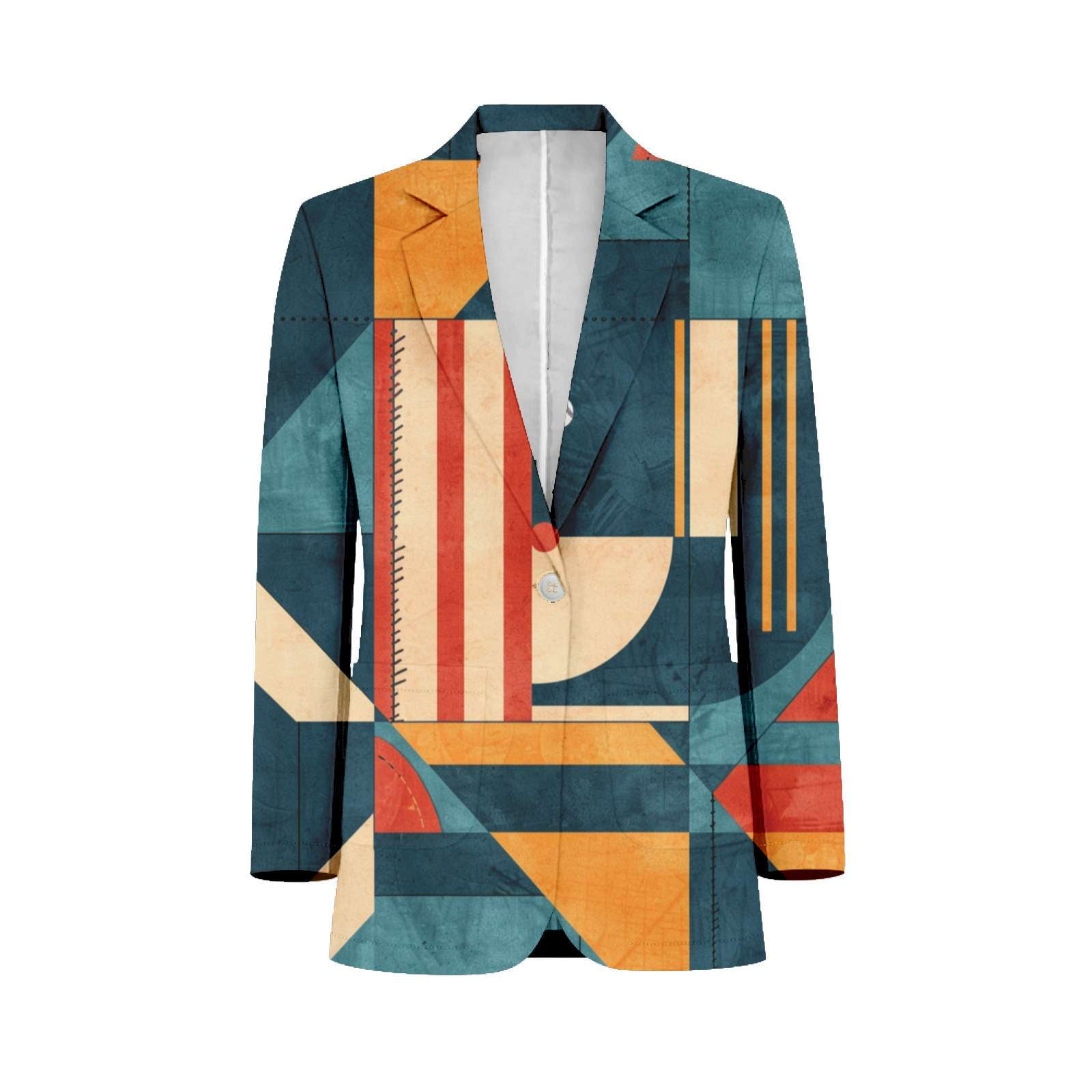Modern Art Abstract Baseball Field Customized Men's Suits full man ...